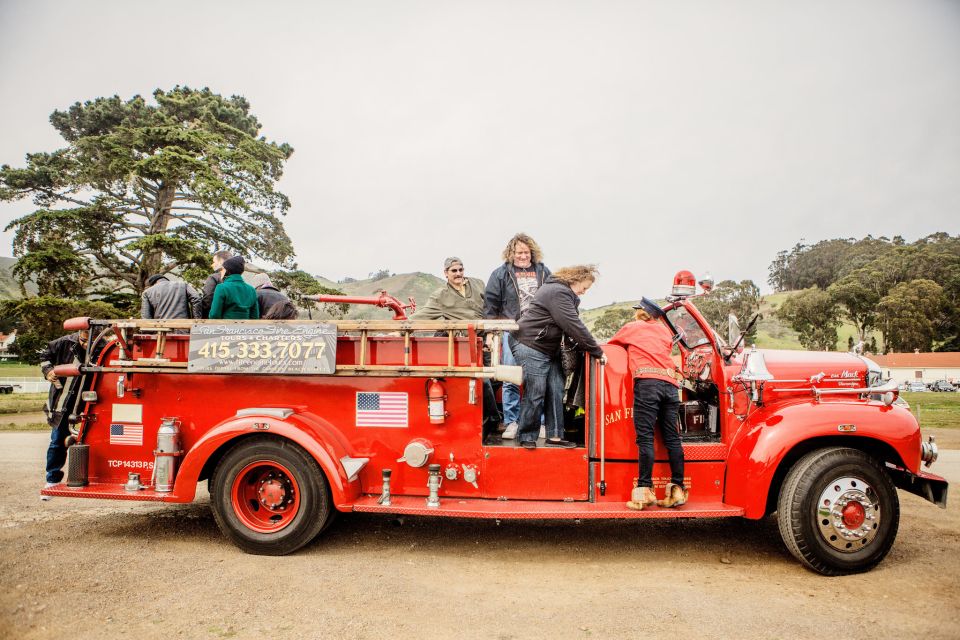 San Francisco Bay: 90-Minute Fire Engine Tour - Key Points