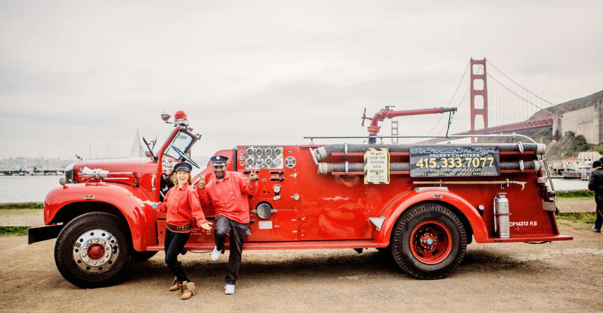 San Francisco Bay: 90-Minute Fire Engine Tour - The Itinerary: What to Expect on Your Fire Engine Ride