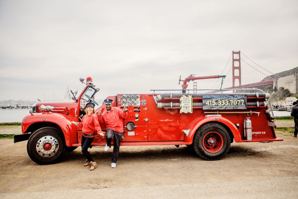 San Francisco Bay: 90-Minute Fire Engine Tour - Authentic Insights from Past Travelers