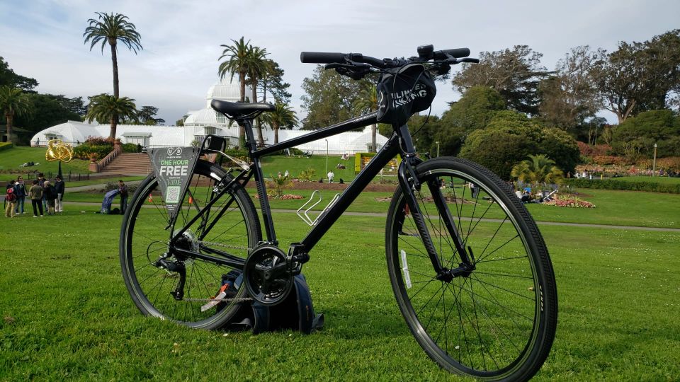 San Francisco: Golden Gate Park Bike or eBike Rental w/ map - Why This Tour Works Well