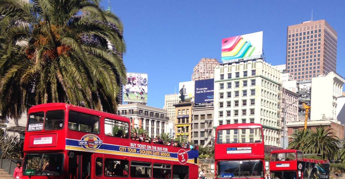 San Francisco: Hop-On Hop-Off Deluxe Bus Tour with 20 Stops - The Sum Up