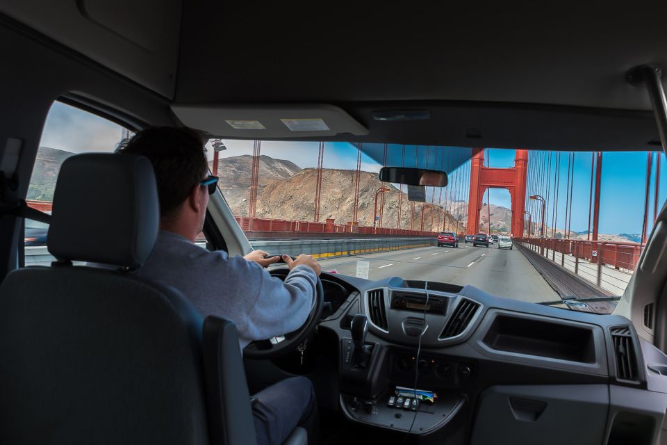 San Francisco: Muir Woods & Sausalito Tour w/Alcatraz Option - Starting Point and City Drive