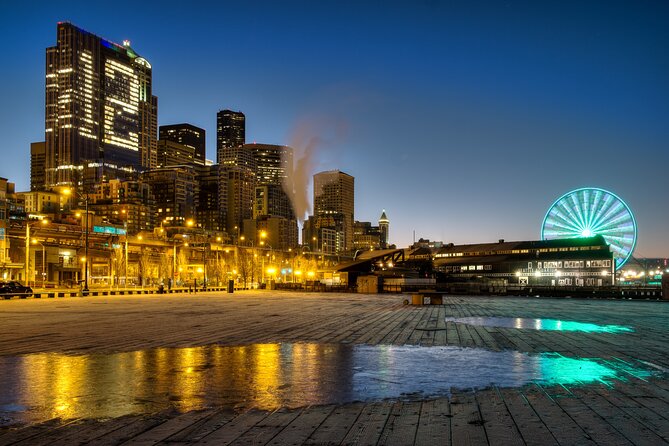 Seattle Enchanting Night Tour with Space Needle and Skywheel - Key Points