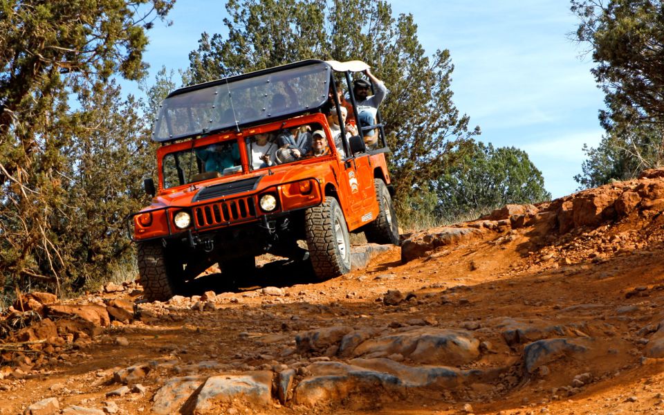 Sedona: PRIVATE 2-Hour Jeep (Hummer) Tour Cliff Hanger Trail - The Value Proposition