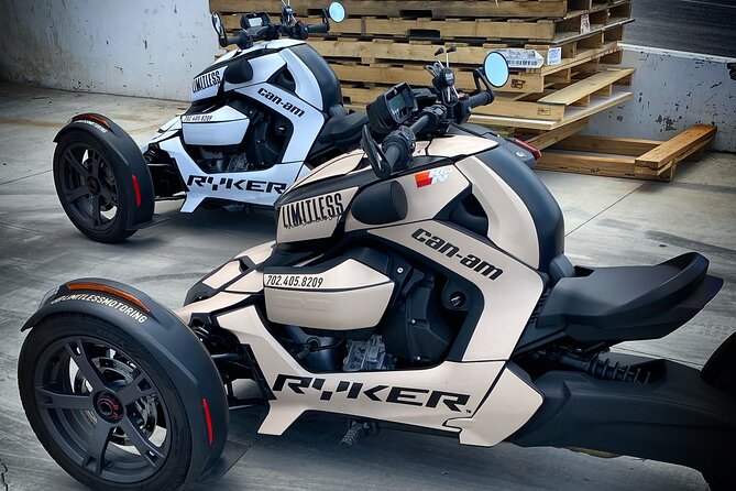 Self-Guided Las Vegas Trike tour on a CanAm Trike - Is This Tour Right for You?