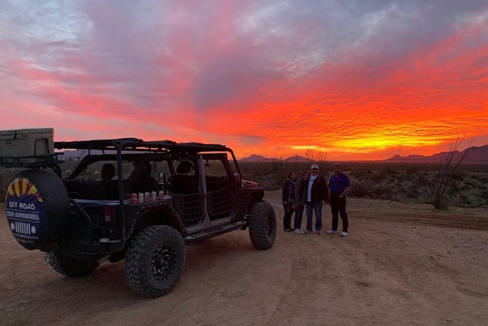 Sonoran Desert: Sunset Jeep Tour with Tonto National Forest - Key Points