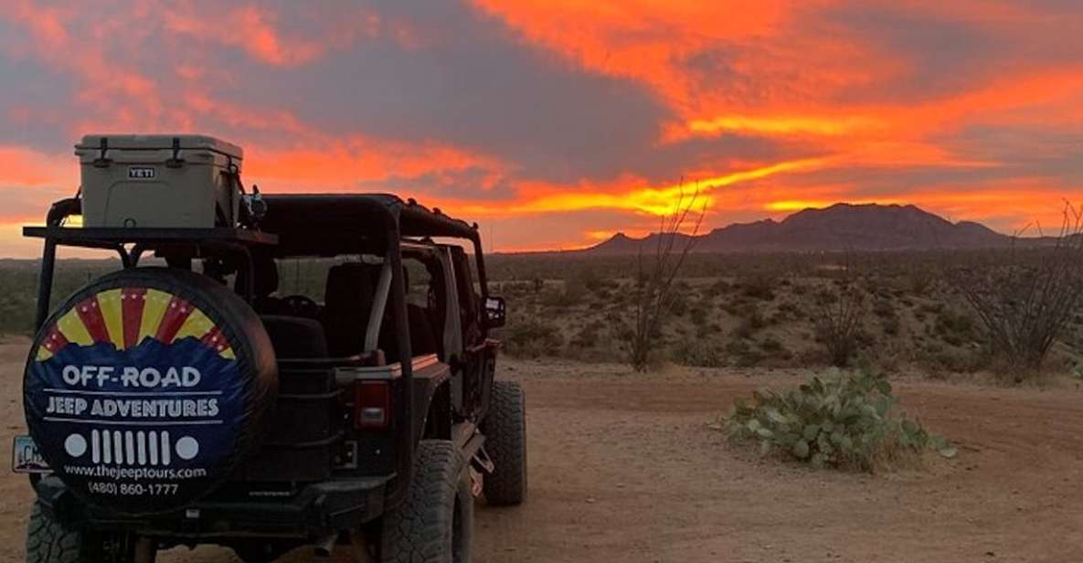 Sonoran Desert: Sunset Jeep Tour with Tonto National Forest - The Scenic Ride