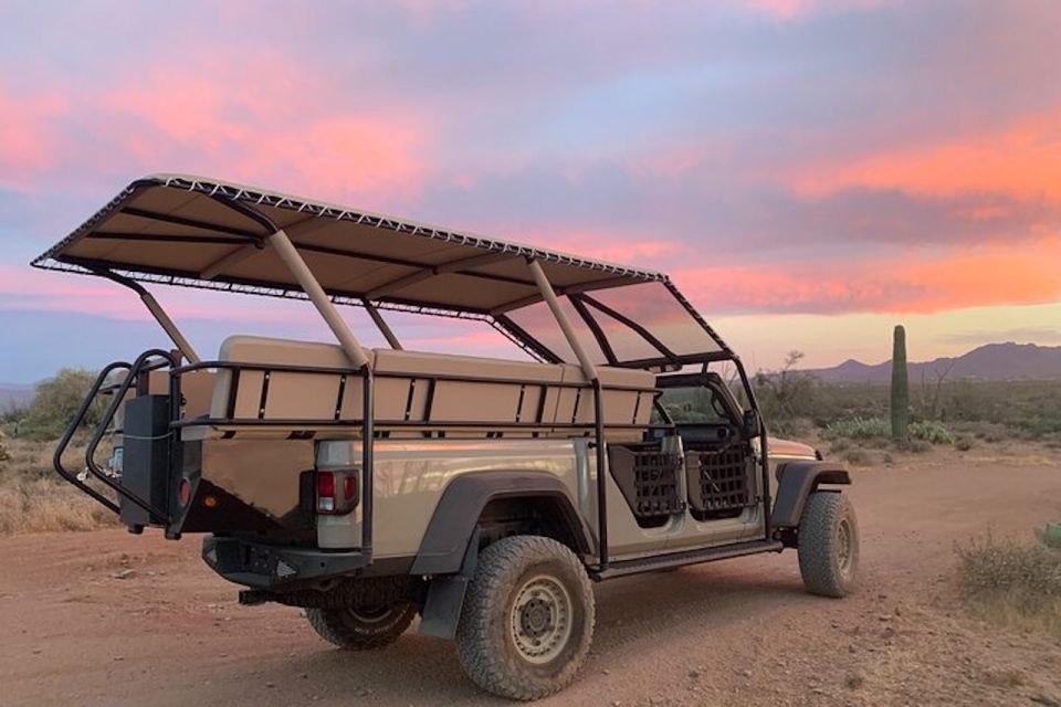 Sonoran Desert: Sunset Jeep Tour with Tonto National Forest - The Sunset Experience