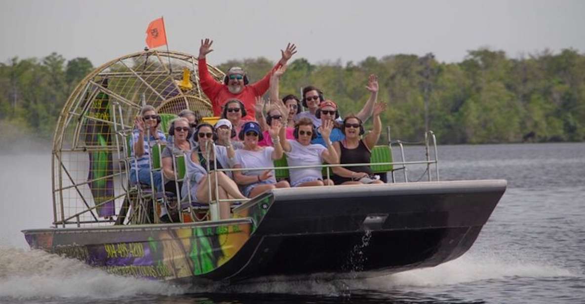 St. Augustine: St. Johns River Airboat Safari with a Guide - The Value and Price