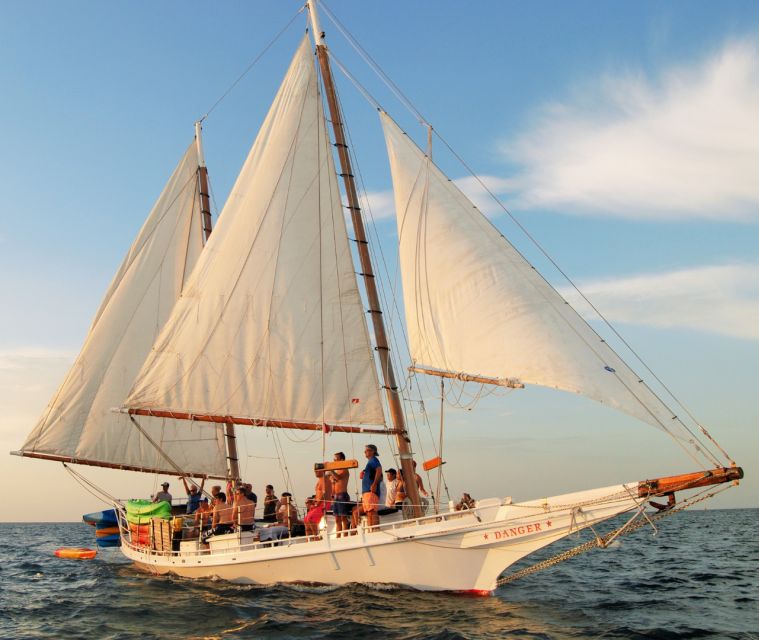 Stock Island Wind & Wine Sunset Sail aboard classic Schooner