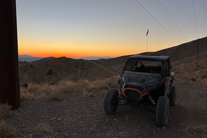 Summer Mojave Desert Twilight RZR Quest in Las Vegas - Key Points