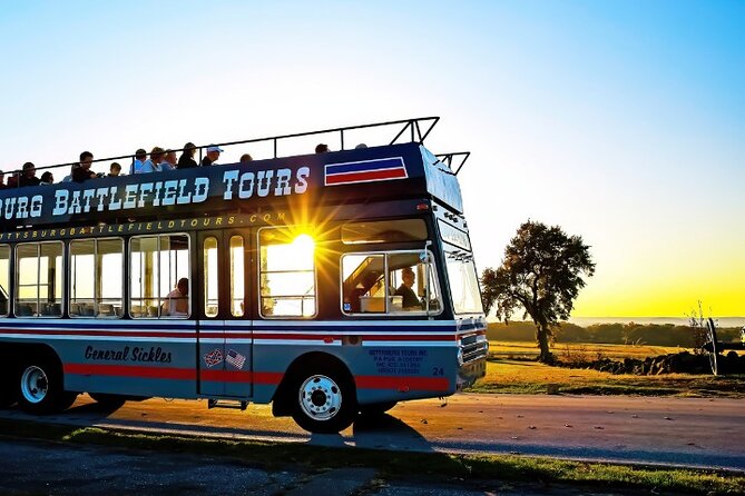 Sunset Double Decker Bus Tour in Gettysburg - Experience Overview: What to Expect