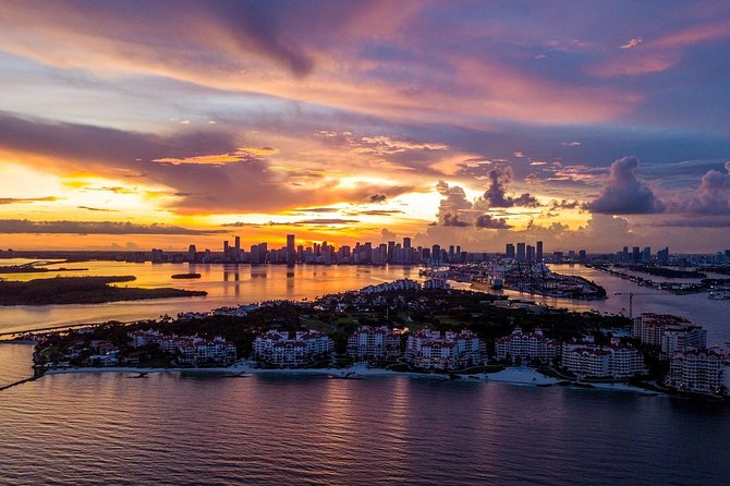 Sunset Miami Private Helicopter Tour