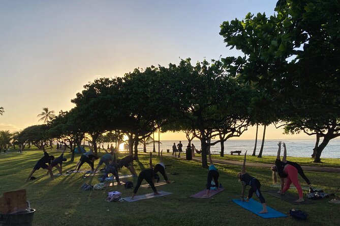 Sunset Yoga Flow at Magic Island - The Bottom Line