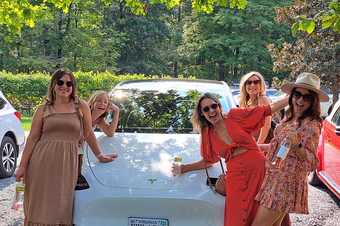 Tesla Wine Tours of Charlottesville & Wintergreen