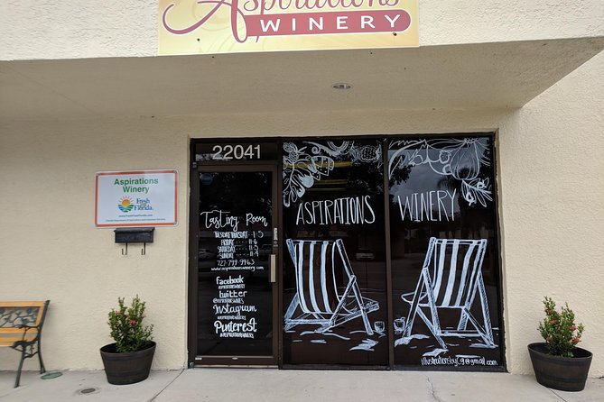 The Tour and Wine Tasting Experience at Aspirations Winery