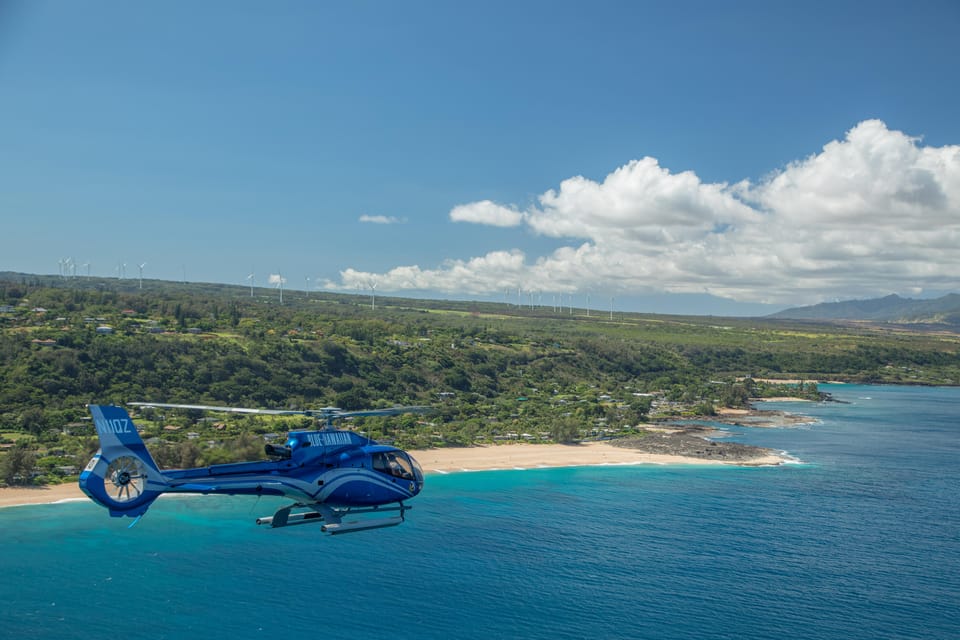 Turtle Bay: North Shore Helicopter Tour - Discovering the North Shore from Above