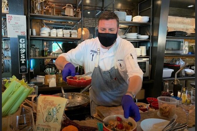 Undiscovered Charleston: Half Day Food, Wine & History Tour with Cooking Class