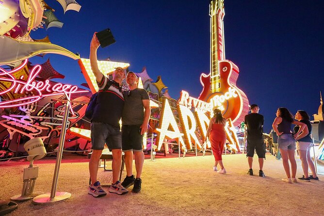 Vegas by Night: Neon Museum Experience with Open-Top Bus Tour - Authentic Experiences from Reviewers