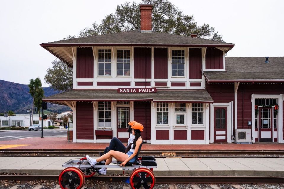 Ventura: Rail Bike Guided Tour with Farm Stand Stop - The Ride: What You Can Expect