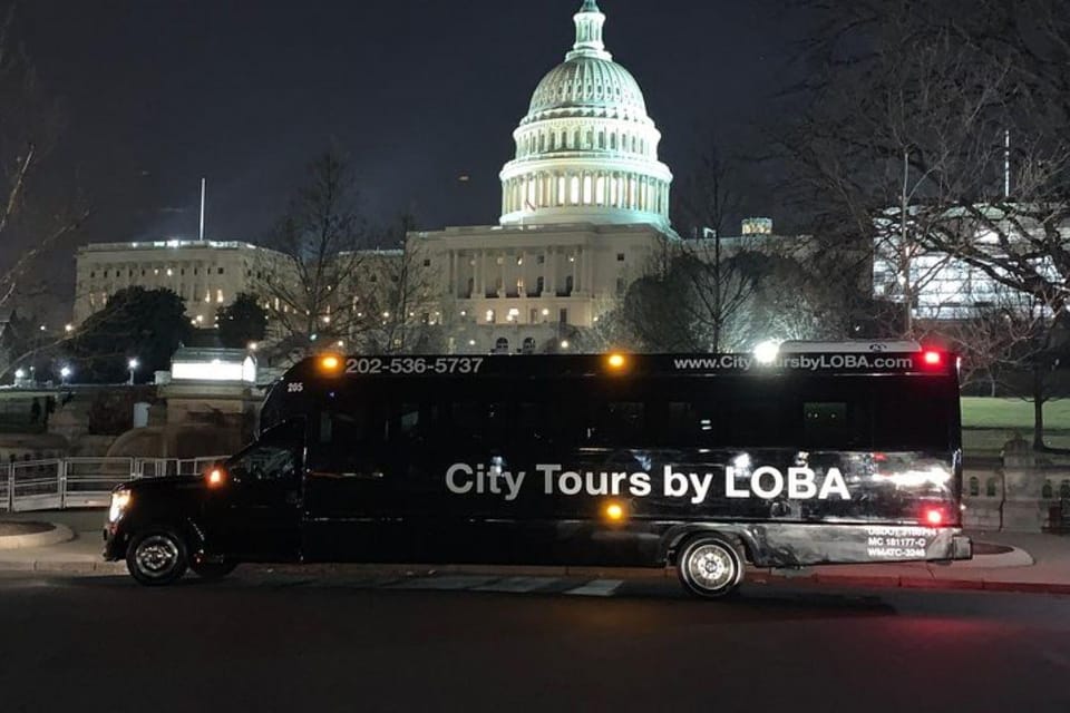 Washington DC: After Dark Night-Time Sightseeing Tour - Key Points
