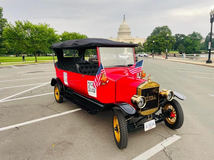 Washington, DC: Day & Night Electric Cart & Vintage Car Tour - Accessibility and Practical Info
