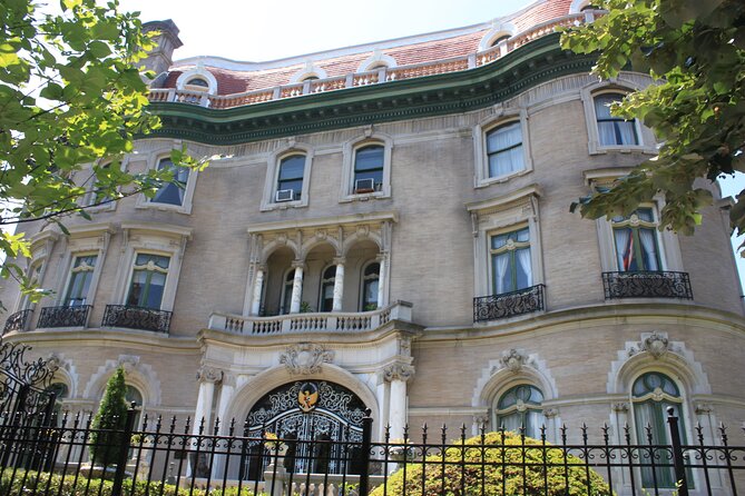 Washington DC Embassy Row: At your leisure & pace. Downloadable audiovisual tour - Key Points