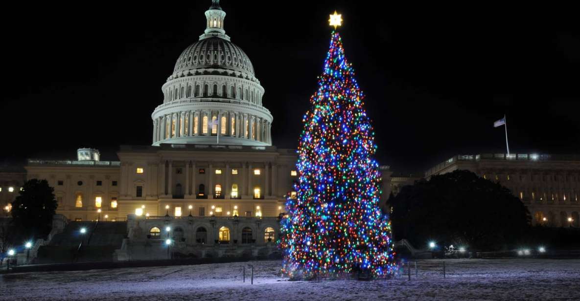 Washington, DC: Holiday Lights Nighttime Bus Tour - Key Points