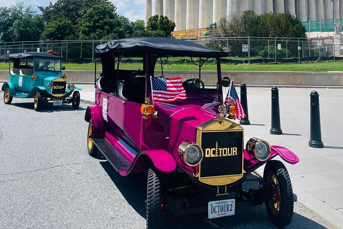 Washington DC Sightseeing Tour by Electric cart or Vintage Car - A Closer Look at the Tour Itinerary