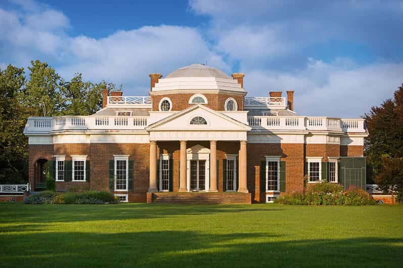 Washington DC:Small Group Thomas Jefferson Monticello Tour - The Architectural and Artistic Details