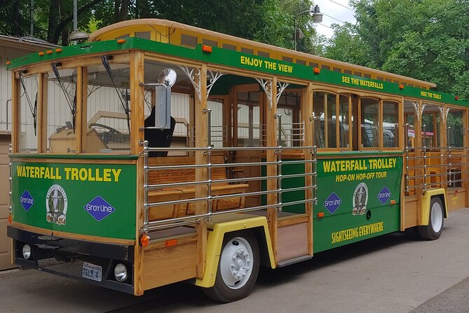 Waterfall Express Tour -Transportation to Waterfall Trolley PDX07 - Experience the Waterfall Express Tour — An Easy, Scenic Day in Portland’s Columbia Gorge