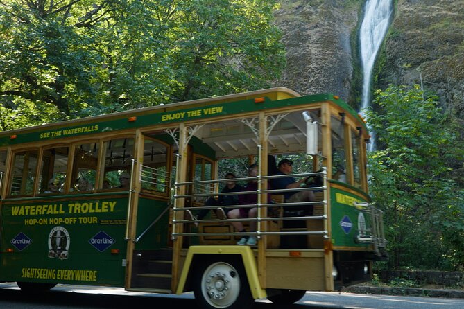 Waterfall Hop-On Hop-Off Trolley Tour Multnomah Falls Day Pass - Detailed Breakdown of the Itinerary