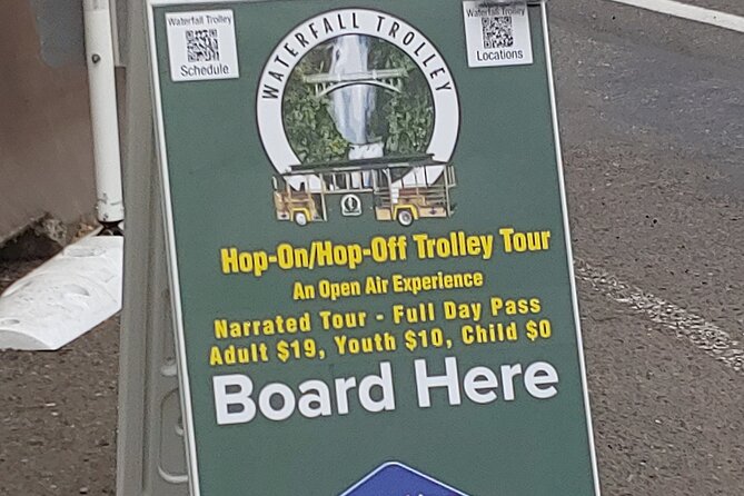 Waterfall Hop-On Hop-Off Trolley Tour Multnomah Falls Day Pass - The Sum Up