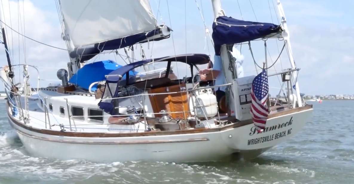Wilmington: Wrightsville Beach Sunset Sailboat Cruise
