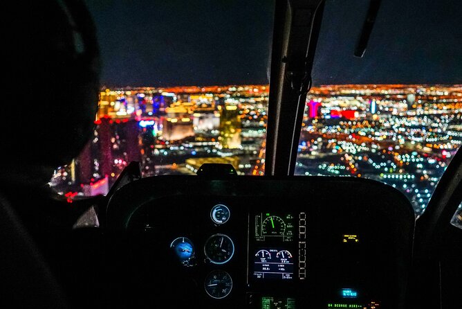 Las Vegas Night Flight by Helicopter with Neon Museum Admission - Key Points
