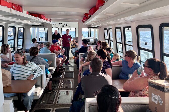 1.5hr Harbour Experience on North America's LARGEST solar boat! - The Experience on Board