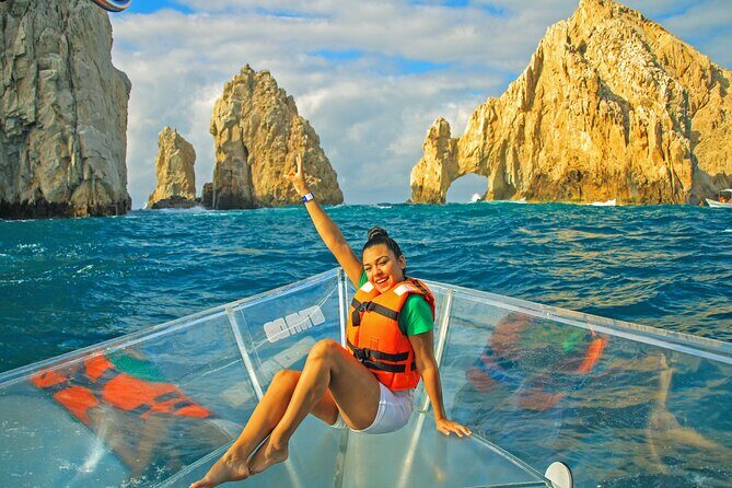 1 hour Private Navigation in Transparent Boat Arco de Los Cabos - FAQ