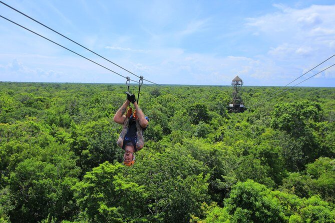 ATV Xtreme and Zipline Tour from Cancun - Zipping Through the Jungle Canopy
