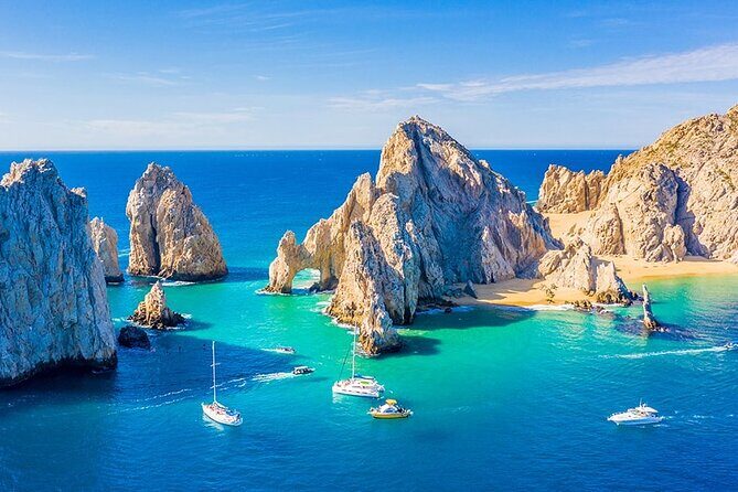 Cabo San Lucas Arch Tour and we go down to Playa del Amor - Transportation and Meeting Details