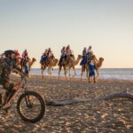 Electric Bike and Beach Camel Ride with Mexican Buffet Lunch - Key Points