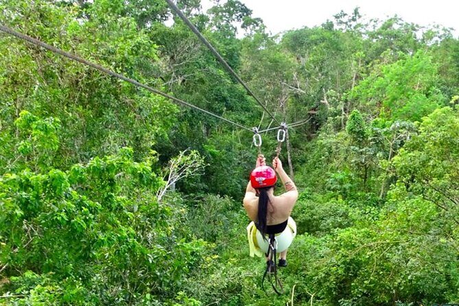 Family ATV Cenote Five Zip Lines Photos Taco Lunch Tequila Taste - Detailed Breakdown of the Day