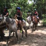 Horseback riding with ATV, zip lines and cenote, lunch and transfer - Horseback Riding: Gentle Trails in the Jungle