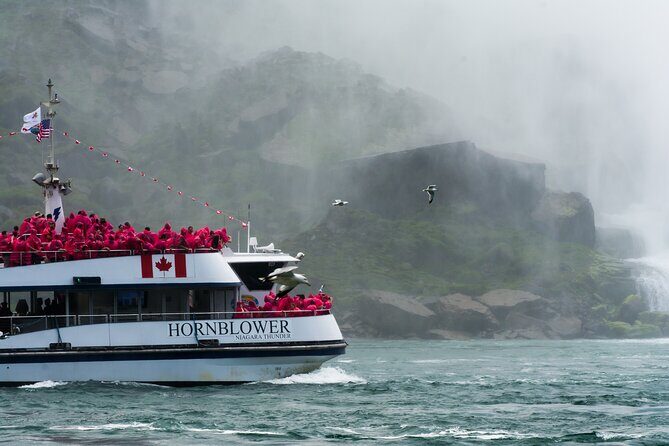 Niagara Falls Canada: Helicopter + Boat + Lunch & more US Pick-up - Journey Behind the Falls: An Insider’s Perspective