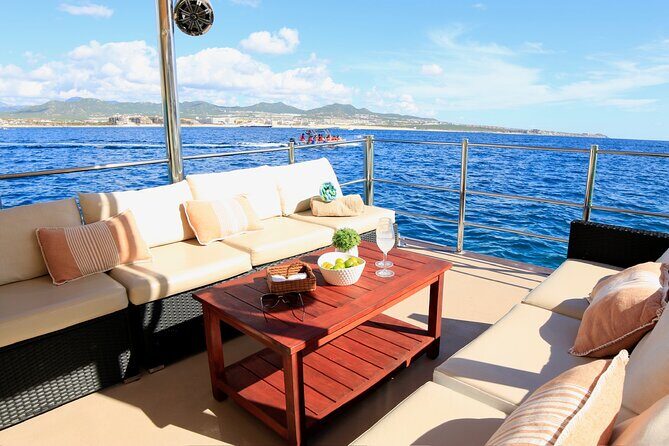 Private Catamaran Escape for 26 Guests  Celebrate Your Way - Exploring Cabo San Lucas from the Water