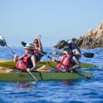 Private Glass bottom Kayak and snorkel at two Bays - Exploring Tide Pools and Marine Life