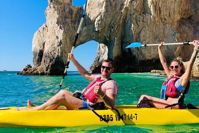 Private Los Cabos Arch & Playa del Amor tour by Glass bottom kayak - What’s Included & Not Included