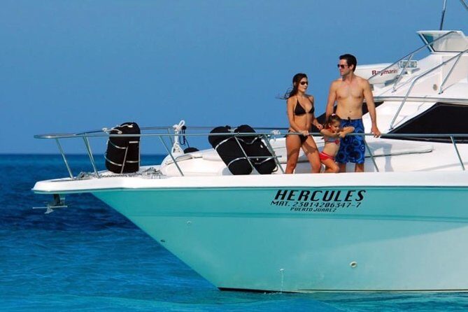 Private Yacht - 46 ft SeaRay Cancun Bay Snorkel 23P4 - The Real Value of This Experience