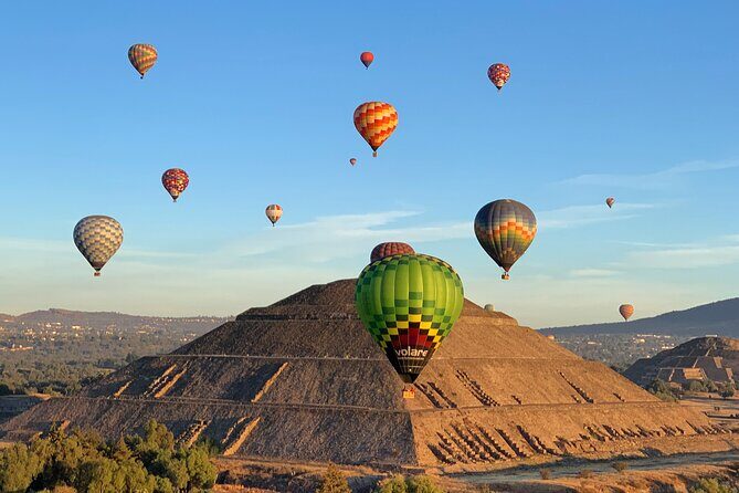 Teotihuacan Hot Air Balloon Flight from Mexico City / Volare - The Itinerary in Detail