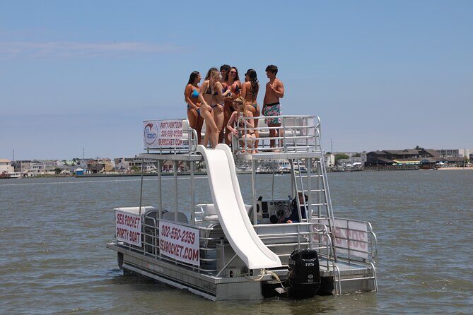 2-Hr Sunset Ultimate Party Pontoon Rental in Chincoteague Island - The Scenic Route and Highlights