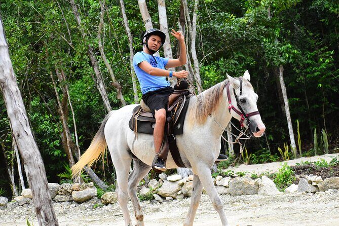 4 activities in 1 Horse Riding, ATV Shared, Cenote & Ziplines from Cancún - Practical Details and Tips